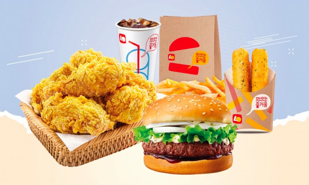 Lotteria: Hương vị gà rán tuyệt hảo từ Hàn Quốc